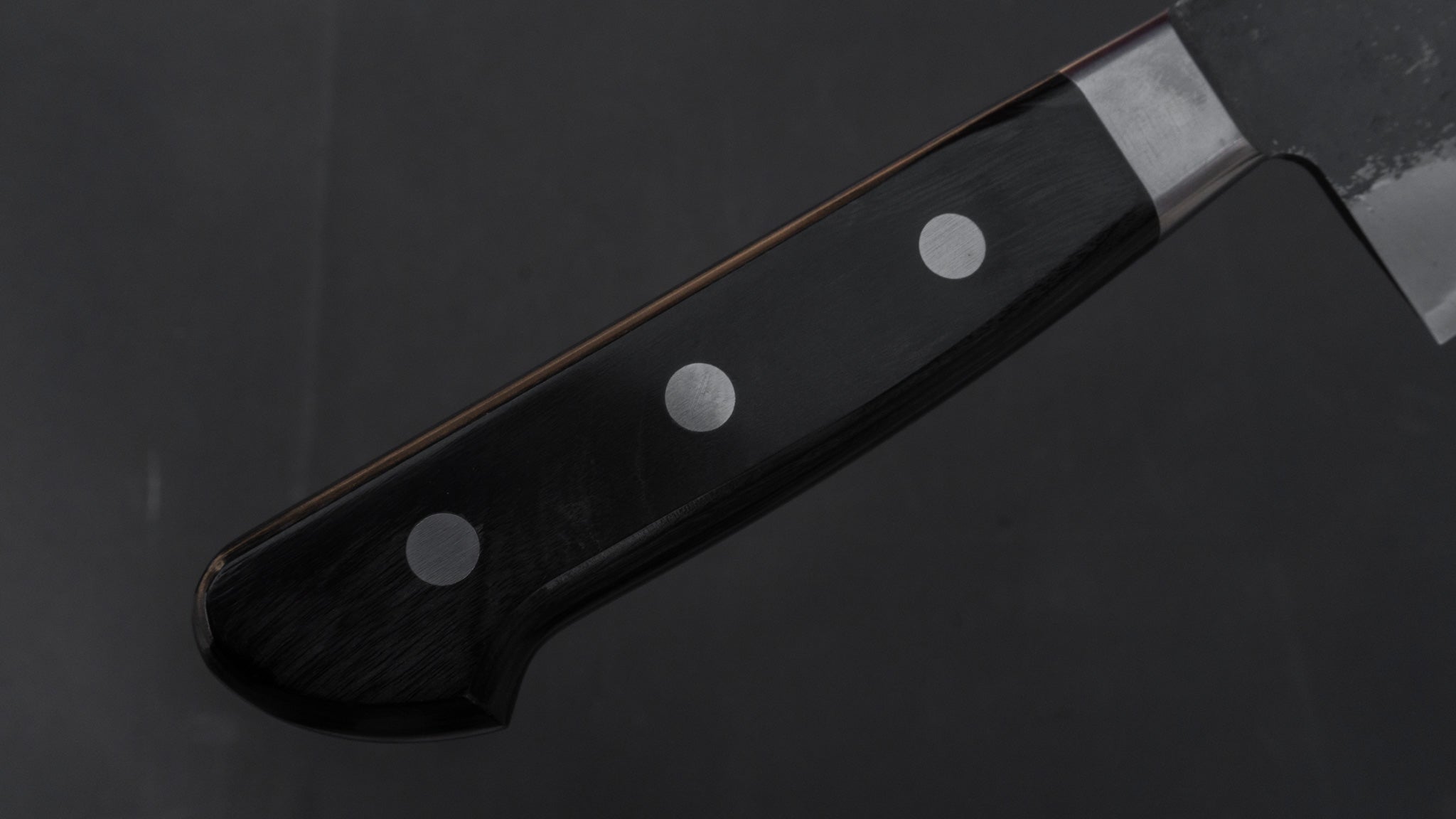 Mumei NOS Buho Murata Blue #1 Gyuto 210mm Pakka Handle – HITOHIRA