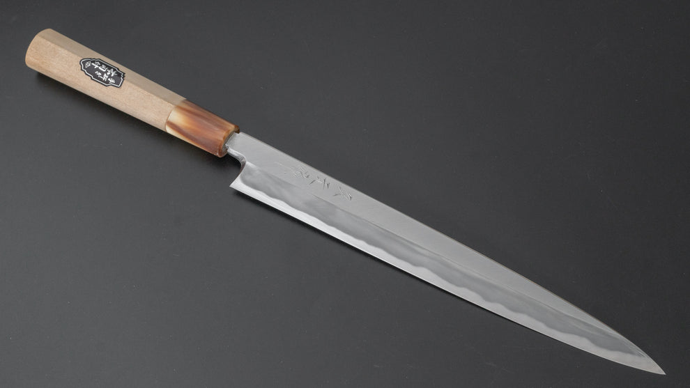 Morihei Hisamoto White #2 Yanagiba 240mm Ho Wood Handle (Fine Finish ...
