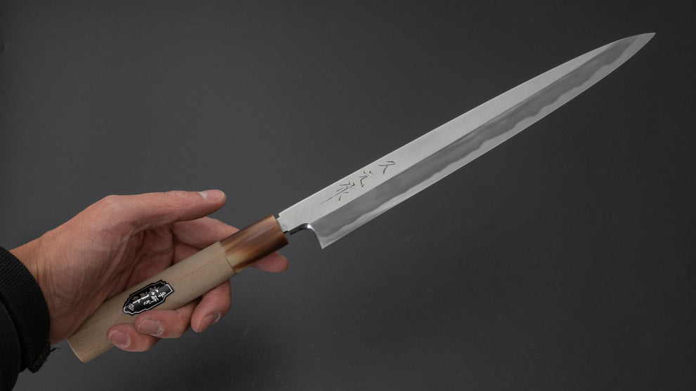 Morihei Hisamoto White #2 Yanagiba 240mm Ho Wood Handle (Fine Finish ...